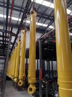 China Double Single Acting Hydraulic Oil Cylinder for Hitachi Excavator Arm Boom Bucket 20# 45# Steel for sale
