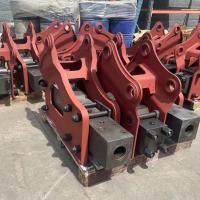 China 8 Ton Box Crushing Hydraulic Excavator Hammer for Komatsu 330 JCB Backhoe 1346kg 738mm Opening for sale