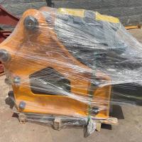 China 8 Ton Box Crushing Hydraulic Excavator Hammer for Komatsu 330 JCB Backhoe 1346kg 738mm Opening for sale