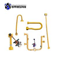 China Hyundai R225 Excavator Hydraulic System Distributor Bucket Pipe 51.5MPa High Pressure Steel for sale