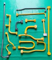China Hyundai R210 R215 Excavator Hydraulic Iron Pipe 51.5MPa High Pressure Seamless Steel Tube for sale