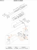 China Hydraulic Cylinder Fixing Pipe Clamps for Excavators R210 R200 Hard Tube Fixture 51.5MPa for sale