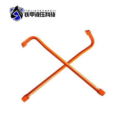 China Doosan DH300LC-7 Excavator Hydraulic Distributor Bucket Pipe 51.5MPa Seamless Steel for sale
