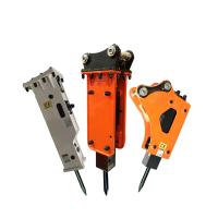China 400 kg Excavator Top Side Box Type Rock Hammer Hydraulic Breakers for Demolition Work for sale