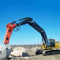 China Hydraulic Rock Breaker Attachment for 3-36 Ton Excavator Heavy Duty Crushing Pliers for sale