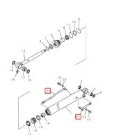 China PC60 Excavator Hydraulic Bucket Pipe 51.5MPa Seamless Steel Pipeline for Machinery Repair for sale