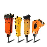 China Tiejia 400kg Hydraulic Hammer Rock Breaker for 3-36T Excavator Demolition for sale