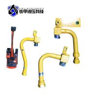 China PC56 PC55MR-2 Hydraulic System Distributor Boom Pipe for Excavator Iron Pipe Material for sale