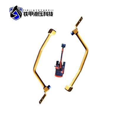 China PC120 PC130 Excavator Hydraulic System Distributor Boom Pipe Oil Inlet Pipe 51.5MPa for sale