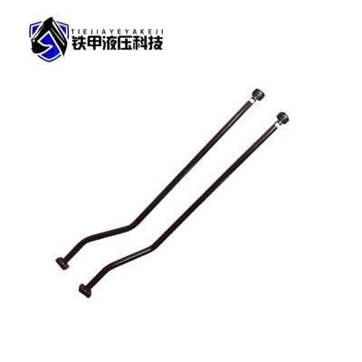 China SY215 Excavator Hydraulic System Distributor Middle Arm Pipe 51.5MPa Tested for sale