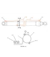 China Steel Tube Caterpillar 336D Hydraulic Cylinder Pipe 204-8358 204-8359 for Boom Pipe for sale