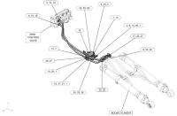 China Steel Tube Caterpillar 336D Hydraulic Cylinder Pipe 204-8358 204-8359 for Boom Pipe for sale