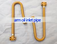 China Excavator Hydraulic Iron Oil Pipe for SH350 SH360 High Pressure Seamless Steel Tube 51.5MPa for sale