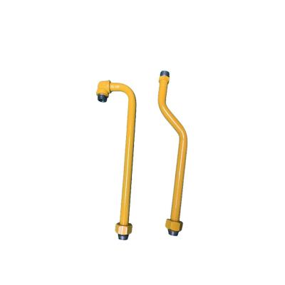 China SHANTUI SE60 Excavator Hydraulic Iron Oil Pipe Cylinder Pipe 51.5MPa Boom Pipe for sale