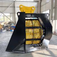 China Hydraulic Excavator Screen Bucket 11-19 Ton Screening Bucket 4-60 Ton for sale