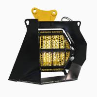 China Excavator Sieve Bucket 0.46-1.2 M3 Capacity Hydraulic Rotating Screen Bucket for 5-40 Ton Excavators for sale