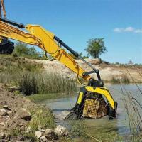 China Excavator Sieve Bucket 0.46-1.2 M3 Capacity Hydraulic Rotating Screen Bucket for 5-40 Ton Excavators for sale