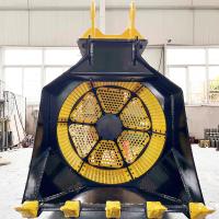 China Rotary Screening Bucket 1557-2557mm for Komatsu PC200 PC250 PC300 PC400 Excavator for sale