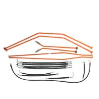 China Excavator Hydraulic Hose Piping Kit for PC40 PC50MR Alloy Steel ISO9001 CE for sale