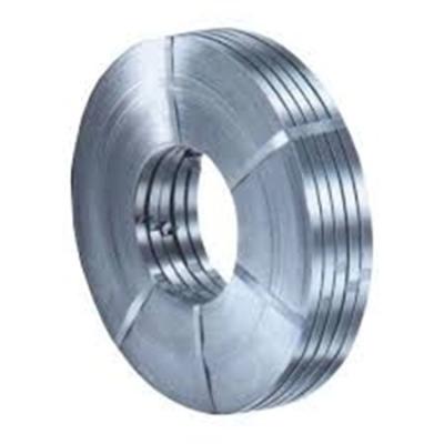 China Hot Rolled Galvanized Steel Strip Large Spangle 400mm Width Gi Steel Coils 0.14-0.5mm for sale