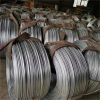 China 5.5mm Galvanized Steel Wire Rope Nylon PA12 Coated Galvanized Iron Wire 500kg for sale