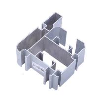 China 6063 6060 T6 Aluminium Industrial Profile High Hardness Rail Transit 3m Length for sale
