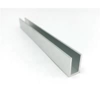 China 10mm Thick U Channel Aluminium Extrusion For Industry Architecture for sale