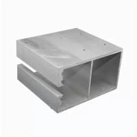 China 6063 T6 Aluminum Industrial Profile High Corrosion Resistance 1.0-1.4mm Thickness for sale