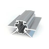 China 6063 T6 Aluminum Industrial Profile High Corrosion Resistance 1.0-1.4mm Thickness for sale