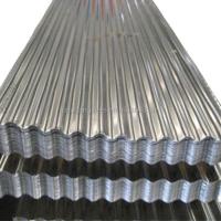 China 600 - 1250mm Galvanized Corrugated Roofing Sheet Regular Spangle DX51D DX52D for sale