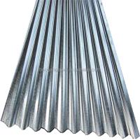 China 600 - 1250mm Galvanized Corrugated Roofing Sheet Regular Spangle DX51D DX52D for sale