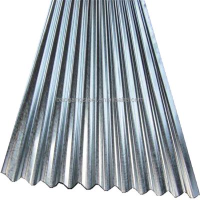 China 600 - 1250mm Galvanized Corrugated Roofing Sheet Regular Spangle DX51D DX52D for sale