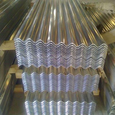 China Z60 DX51D Galvanized Corrugated Roofing Sheet 0.1 - 2.5mm Regular Big Spangle for sale