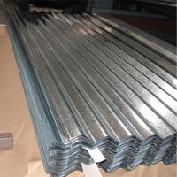 China Cold Rolled Galvanized Corrugated Steel Roofing Sheet 0.13-0.8mm Thickness for Wall for sale