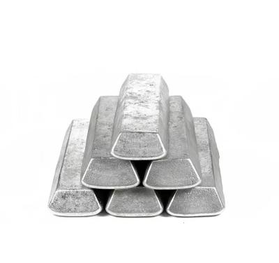 China SGS ISO Aluminium Ingot ADC12 6063 Aluminum Alloy Ingot 6m 9m 12m for sale