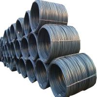 China Hot Rolled Carbon Steel Wire Rod 5.5mm SAE1006 SAE1008b ASTM1045 Coil 1.8-2.1 ton for sale