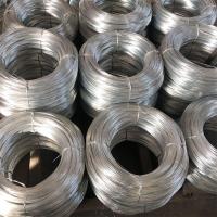 China 1022 Low Carbon Galvanized Spring Steel Wire Rod 4 Gauge to 25 Gauge for sale