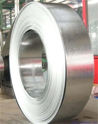 China Hot Dip Galvanized Steel Strip 600-1500mm Width JIS3302 ASTM A653 DX51D for sale