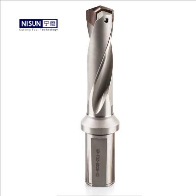 China Highly Accurate Carbide Modular Drilling Tools With Cutting Insert Custom Size for sale