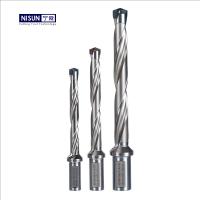 China Highly Accurate Carbide Modular Drilling Tools With Cutting Insert Custom Size for sale
