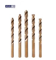 China Heat Resistant HSS HSCO Drills Tools M2 Drill Bits Coating Cobalt Stub Jobber Length for sale
