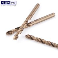 China Heat Resistant HSS HSCO Drills Tools M2 Drill Bits Coating Cobalt Stub Jobber Length for sale