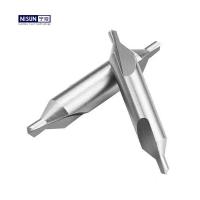 China M2 HSS PM Center Drilling Tools Countersink Tungsten Steel Coating Twist Drill for sale
