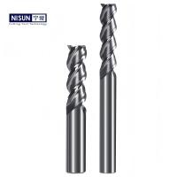 China Smooth Edged Milling Cutter Carbide Two Flutes End Mill For Aluminum Cutting for sale