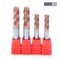 China OEM End Mill Milling Tools Cutter For Machining High Hard Steels Metalworking Cutting for sale