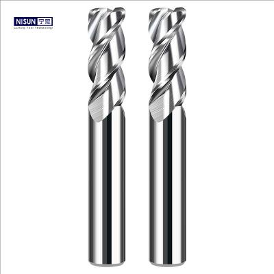 China Spiral Solid Carbide M2 HSS PM Corner Radius Milling Cutter for Aluminum Woodworking for sale