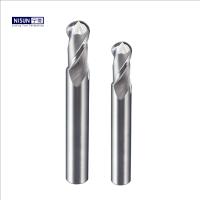 China Precision Solid Carbide Ball Nose End Mill Milling Cutter M2 HSS PM For Aluminum for sale