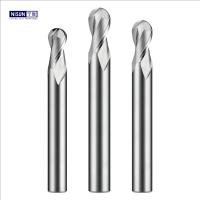 China Precision Solid Carbide Ball Nose End Mill Milling Cutter M2 HSS PM For Aluminum for sale