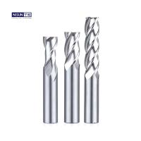 China Solid Carbide HSS HSCO PM End Mill Milling Cutter Two Flutes For Aluminum Steel for sale
