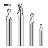 China Carbide M2 M35 M42 PM Conical Tapered End Mills Milling Cutter 2 Flutes Custom Length for sale